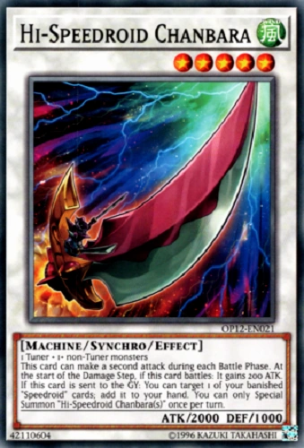 Hi-Speedroid Chanbara | Yu-Gi-Oh! Wiki | Fandom
