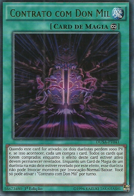 Contract with Don Thousand | Yu-Gi-Oh! Wiki | Fandom