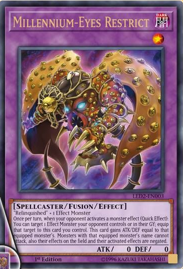 Millennium Eyes Restrict Yu Gi Oh Fandom Powered By Wikia