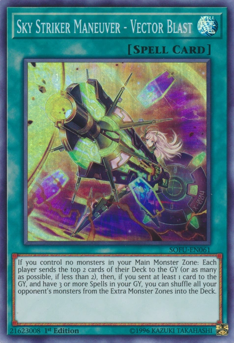 Sky Striker Maneuver - Vector Blast | Yu-Gi-Oh! Wiki | Fandom