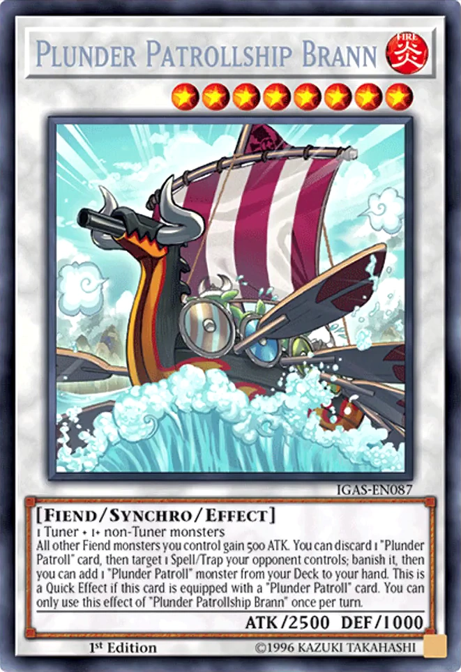 Card Gallery:Plunder Patrollship Brann | Yu-Gi-Oh! Wiki | Fandom