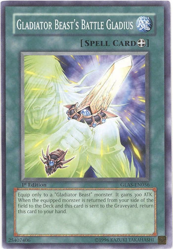 Gladiator Beast's Battle Gladius | Yu-Gi-Oh! Wiki | Fandom