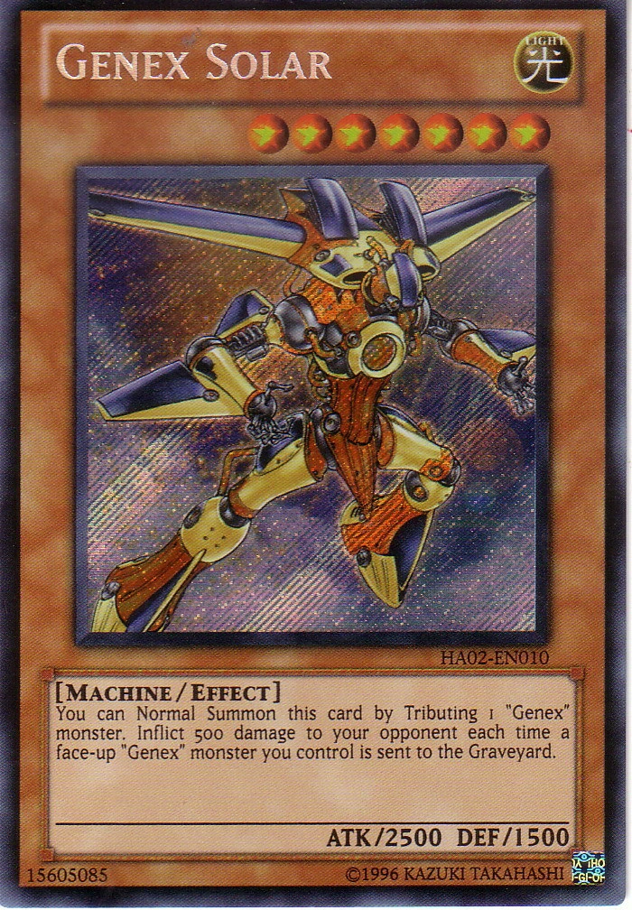 Card Gallery:Genex Solar | Yu-Gi-Oh! Wiki | Fandom