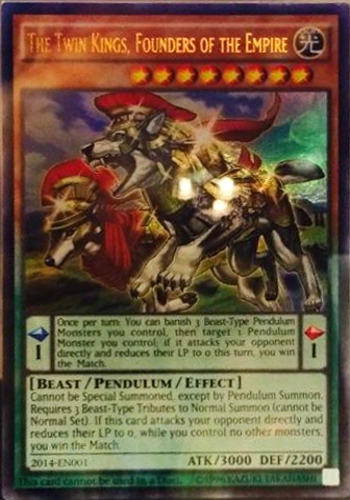 Card Gallery:The Twin Kings, Founders of the Empire | Yu-Gi-Oh ...