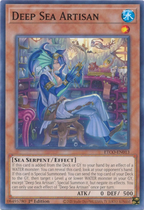 Deep Sea Artisan | Yu-Gi-Oh! Wiki | Fandom