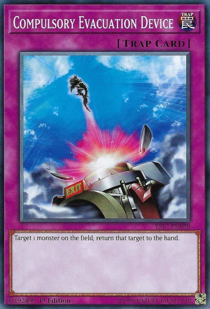 Compulsory Evacuation Device | Yu-Gi-Oh! | FANDOM powered by Wikia