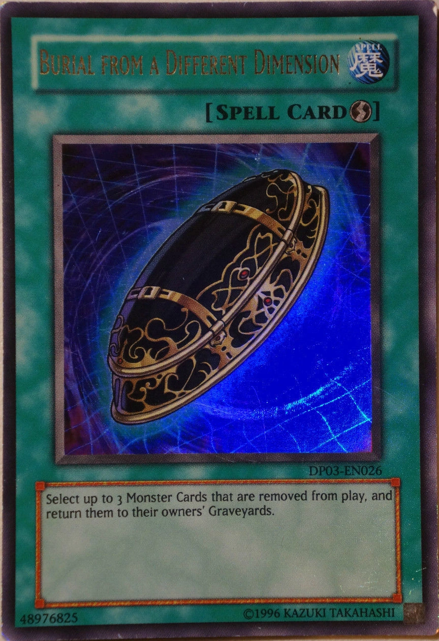 Card Gallery:Burial from a Different Dimension | Yu-Gi-Oh! Wiki | Fandom