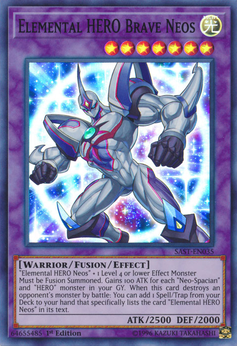 Elemental Hero Brave Neos Yu Gi Oh Fandom