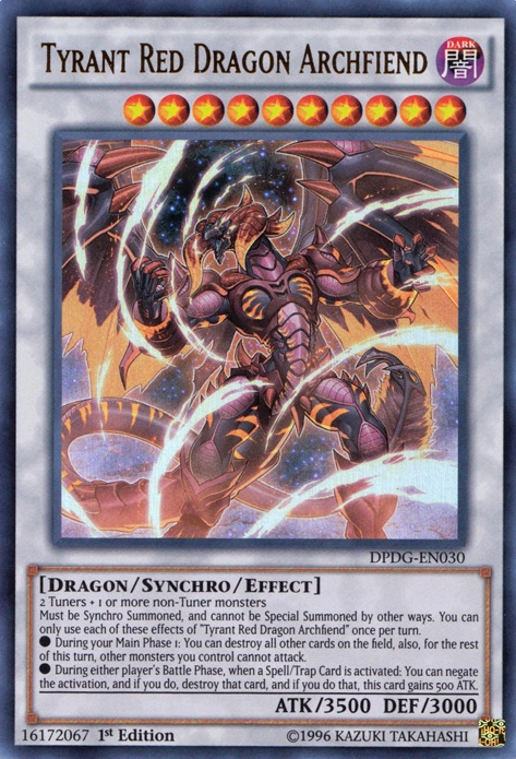 Tyrant Red Dragon Archfiend | Yu-Gi-Oh! Wiki | Fandom