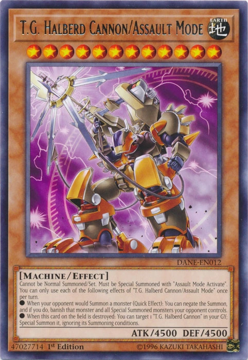 T.G. Halberd Cannon/Assault Mode | Yu-Gi-Oh! | Fandom