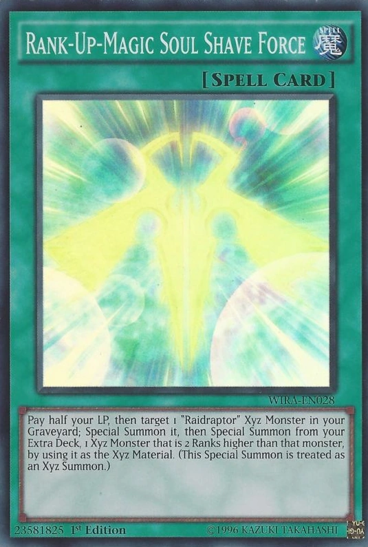 Rank-Up-Magic Soul Shave Force | Yu-Gi-Oh! Wiki | Fandom