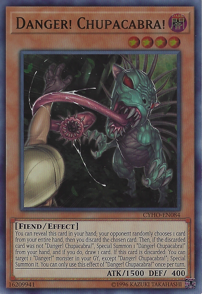 Card Gallery:Danger! Chupacabra! | Yu-Gi-Oh! Wiki | Fandom