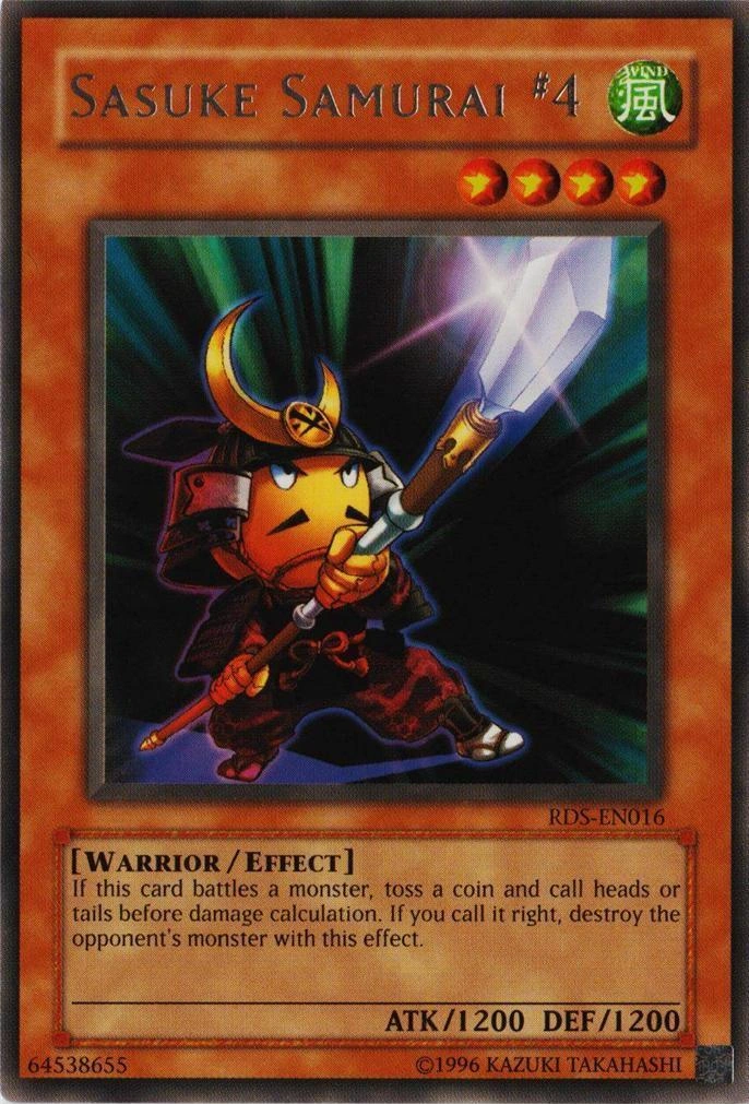 Card Gallery:Sasuke Samurai 4 | Yu-Gi-Oh! Wiki | Fandom