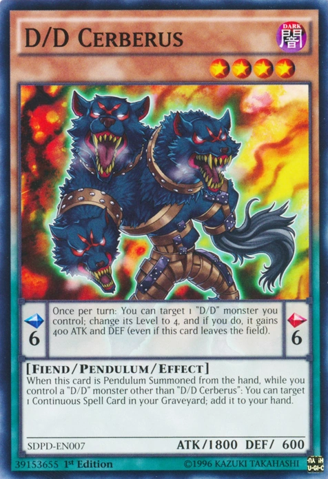 D/D Cerberus | Yu-Gi-Oh! Wiki | Fandom