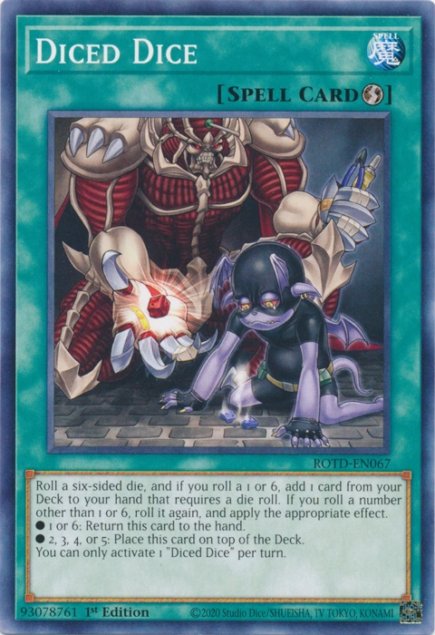 Diced Dice | Yu-Gi-Oh! Wiki | Fandom