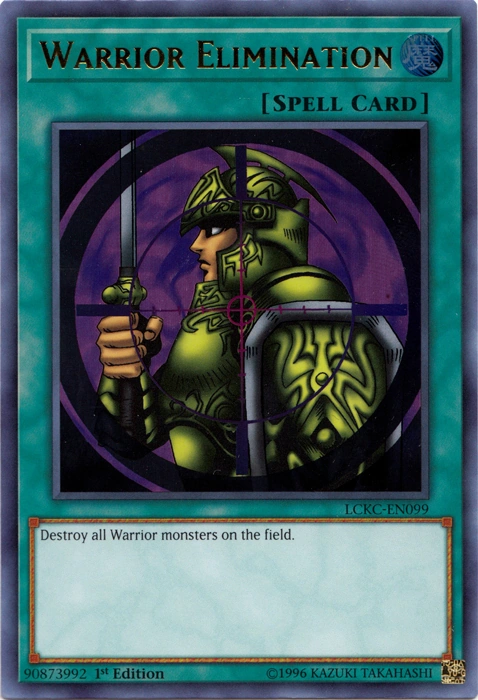 Warrior Elimination | Yu-Gi-Oh! Wiki | Fandom
