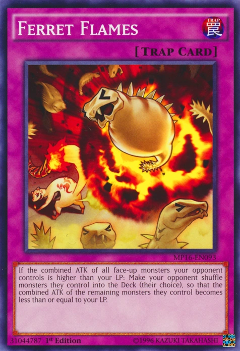 Ferret Flames | Yu-Gi-Oh! Wiki | Fandom