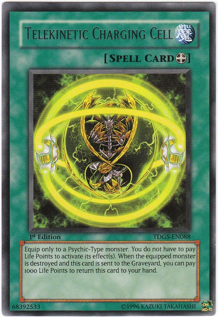 Telekinetic Charging Cell | Yu-Gi-Oh! Wiki | Fandom