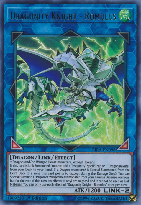 Dragunity Knight - Romulus | Yu-Gi-Oh! Wiki | Fandom
