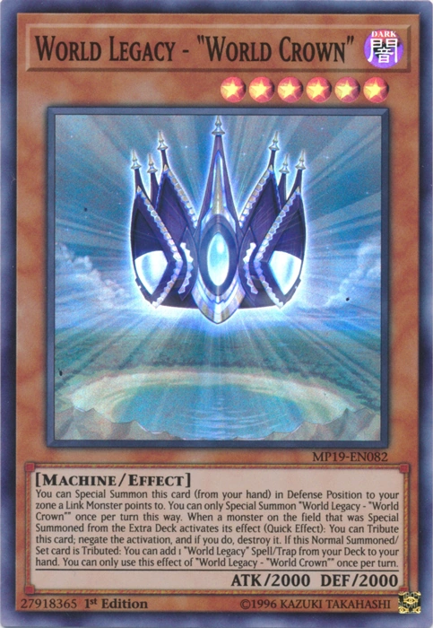 World Legacy - "World Crown" | Yu-Gi-Oh! Wiki | Fandom