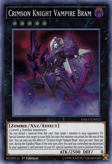 Crimson Knight Vampire Bram | Yu-Gi-Oh! Wiki | Fandom