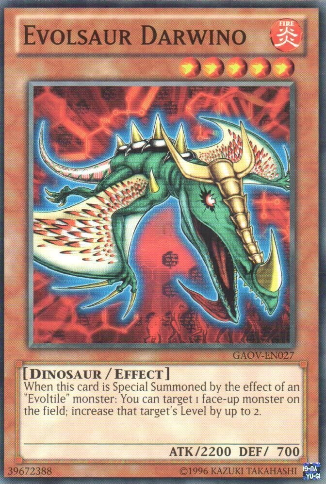 Card Gallery:Evolsaur Darwino | Yu-Gi-Oh! | FANDOM powered by Wikia