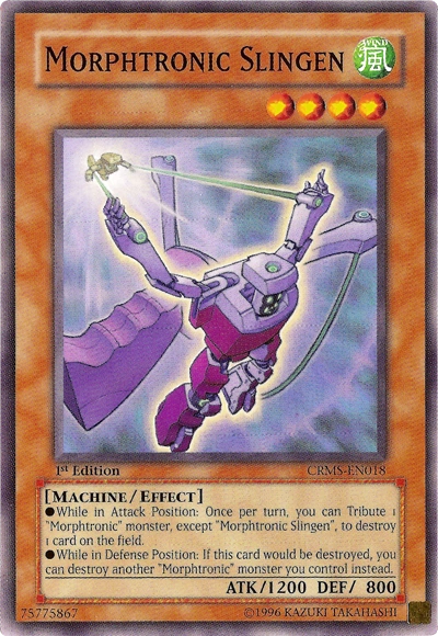 Morphtronic Slingen | Yu-Gi-Oh! | FANDOM powered by Wikia