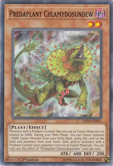 Predaplant Chlamydosundew | Yu-Gi-Oh! Wiki | Fandom