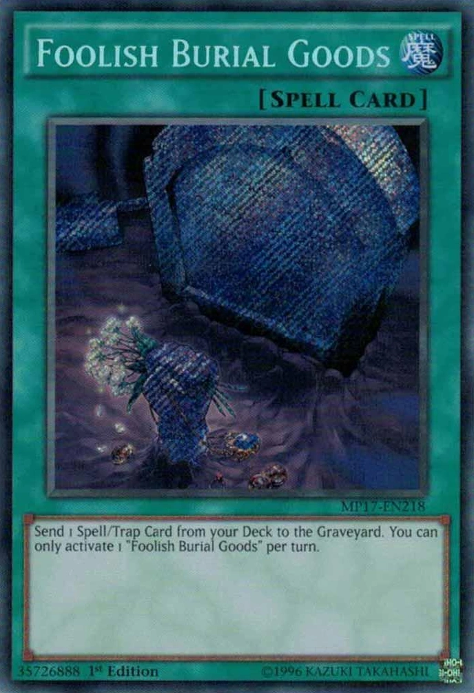 Card Gallery:Foolish Burial Goods | Yu-Gi-Oh! | FANDOM powered by Wikia