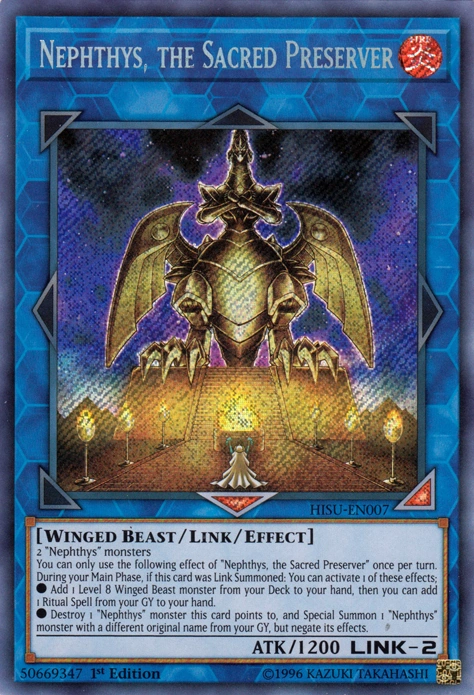 Nephthys, the Sacred Preserver | Yu-Gi-Oh! Wiki | Fandom