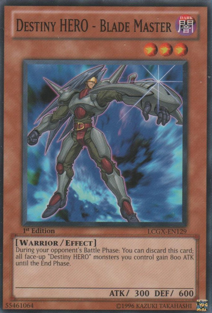 Destiny HERO - Blade Master | Yu-Gi-Oh! Wiki | Fandom