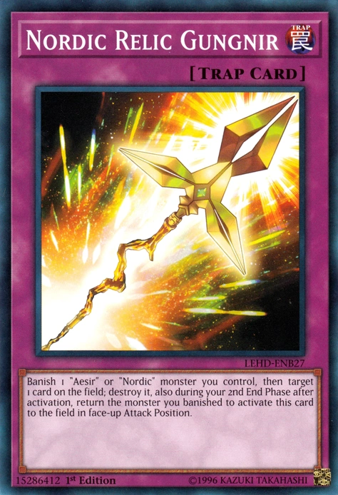 Nordic Relic Gungnir | Yu-Gi-Oh! Wiki | Fandom