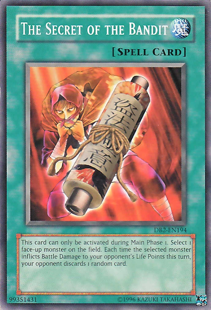The Secret of the Bandit | Yu-Gi-Oh! Wiki | Fandom
