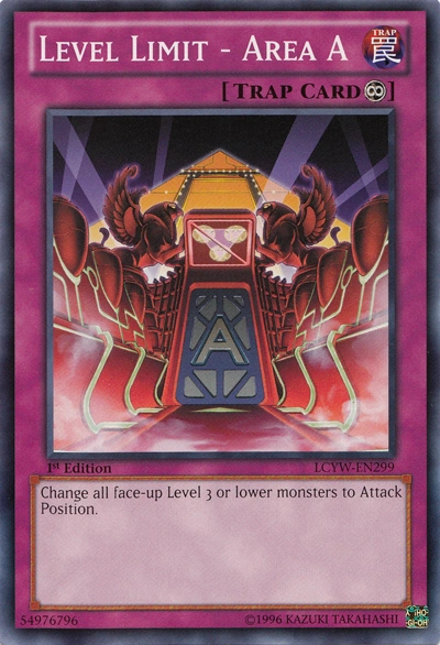 Level Limit - Area A | Yu-Gi-Oh! | FANDOM powered by Wikia