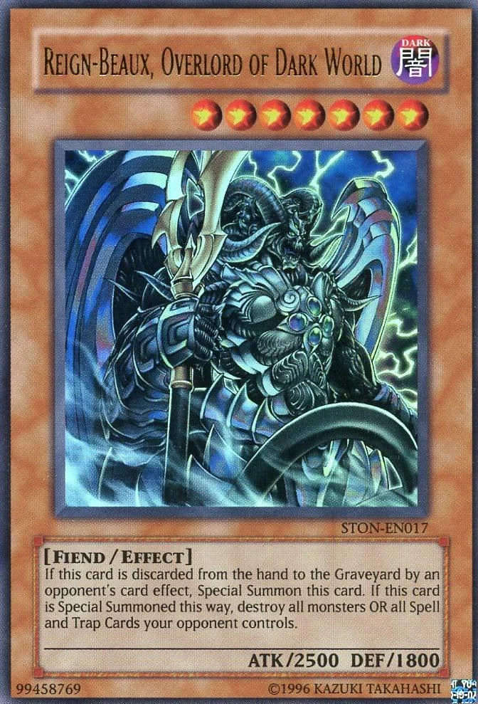 Card Gallery:Reign-Beaux, Overlord of Dark World | Yu-Gi-Oh! | Fandom
