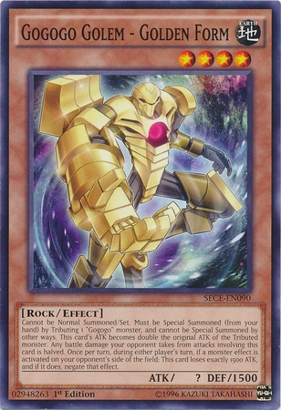Gogogo Golem - Golden Form | Yu-Gi-Oh! | FANDOM powered by Wikia