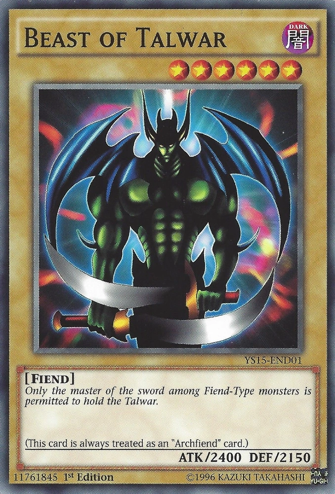 Beast of Talwar | Yu-Gi-Oh! Wiki | Fandom