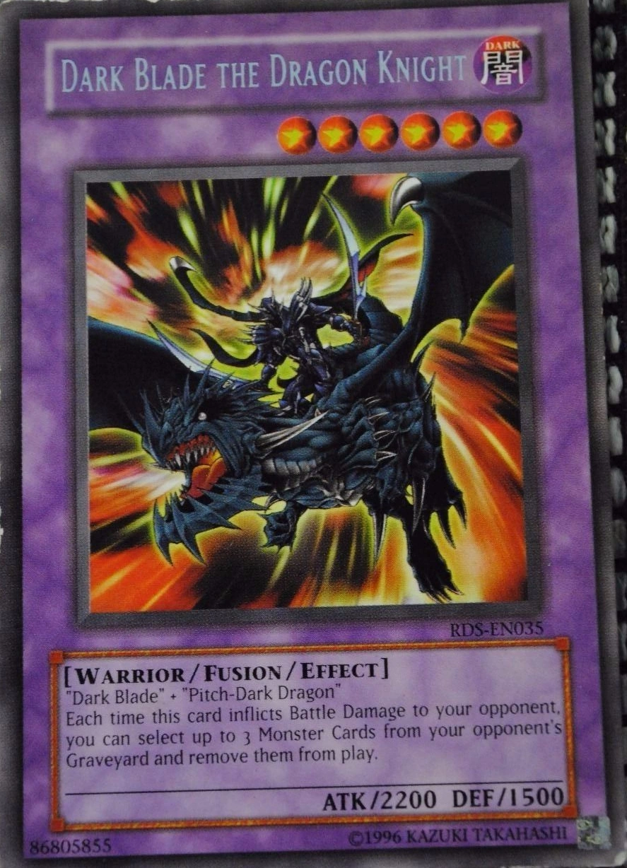 Card Gallery:Dark Blade the Dragon Knight | Yu-Gi-Oh! Wiki | Fandom