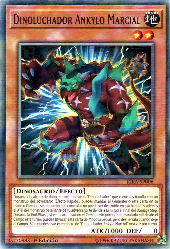 Dinoluchador Ankylo Marcial | Yu-Gi-Oh! Wiki en Español | Fandom