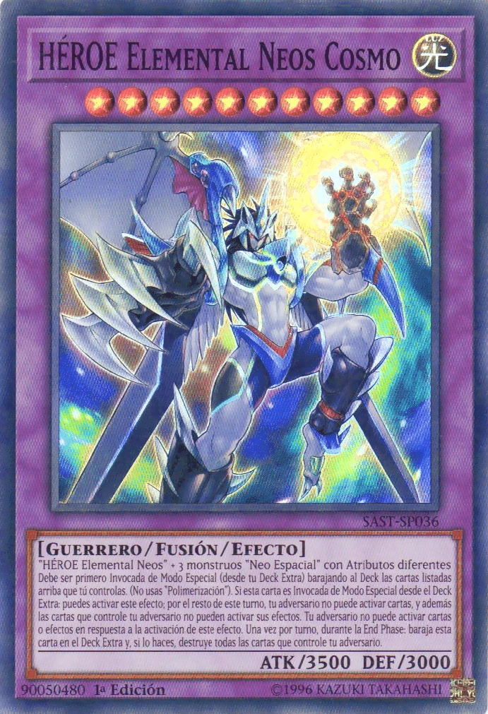 HÉROE Elemental Neos Cosmo | Yu-Gi-Oh! Wiki en Español | Fandom