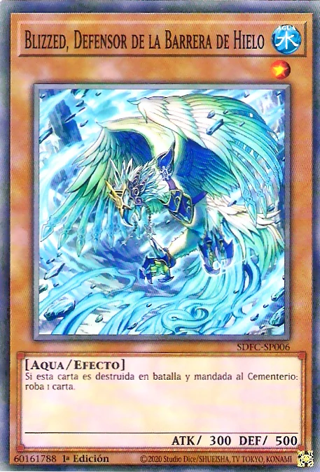 Blizzed, Defensor de la Barrera de Hielo | Yu-Gi-Oh! Wiki en Español | FANDOM powered by Wikia
