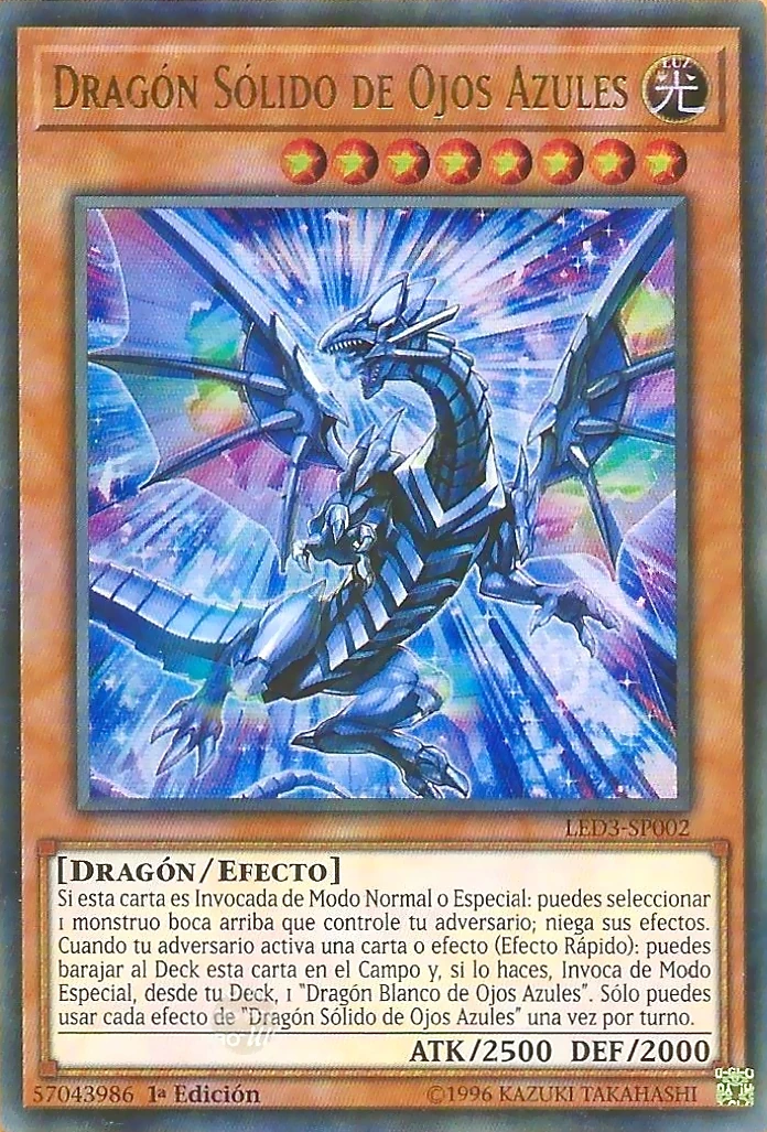 Dragón Sólido de Ojos Azules | Yu-Gi-Oh! Wiki en Español | Fandom