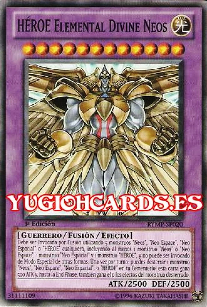 HÉROE Elemental Divine Neos | Yu-Gi-Oh! Wiki en Español | Fandom