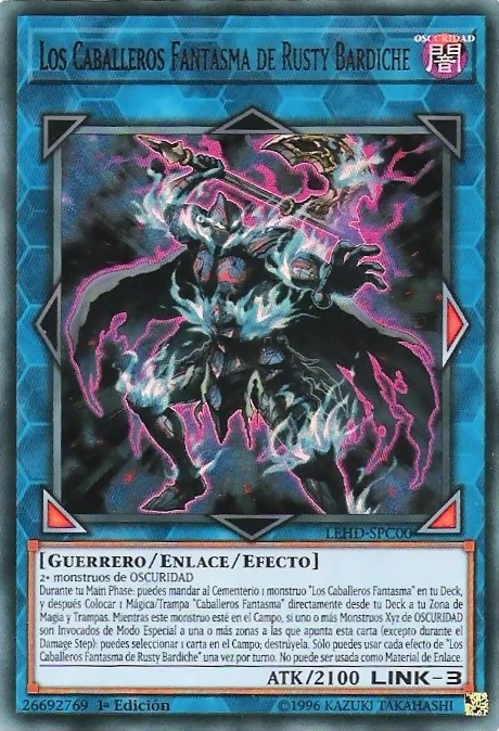 Los Caballeros Fantasma de Rusty Bardiche | Yu-Gi-Oh! Wiki en Español ...