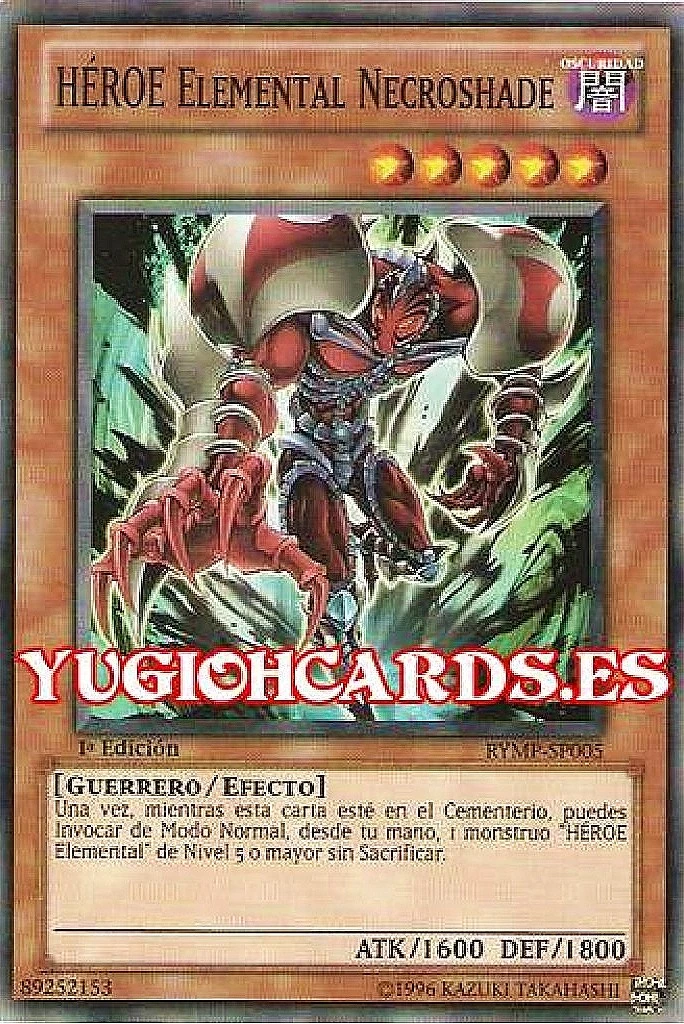 HÉROE Elemental Necroshade | Yu-Gi-Oh! Wiki en Español | Fandom