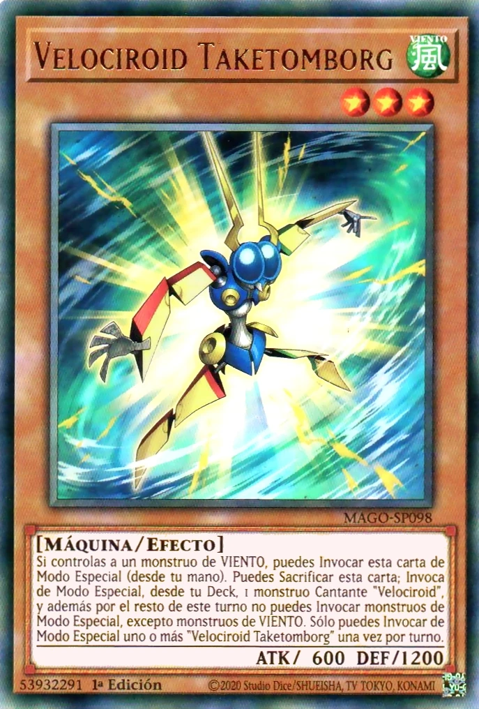 Velociroid Taketomborg | Yu-Gi-Oh! Wiki en Español | FANDOM powered by Wikia