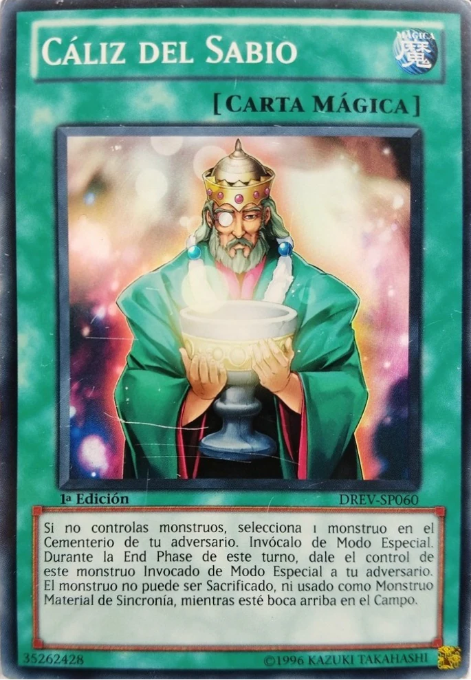 Cáliz del Sabio | Yu-Gi-Oh! Wiki en Español | FANDOM powered by Wikia