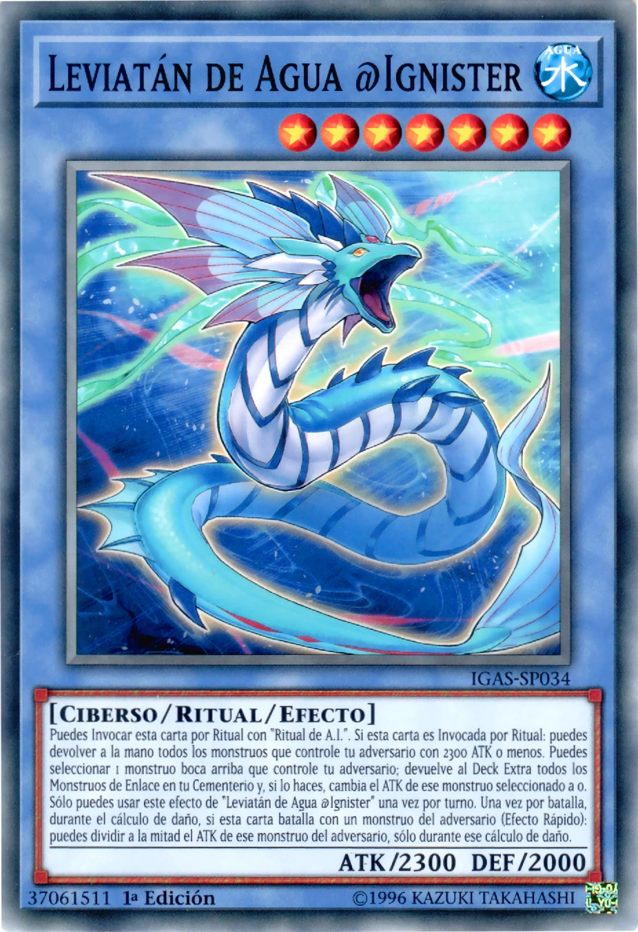 Leviatán de Agua @Ignister | Yu-Gi-Oh! Wiki en Español | Fandom