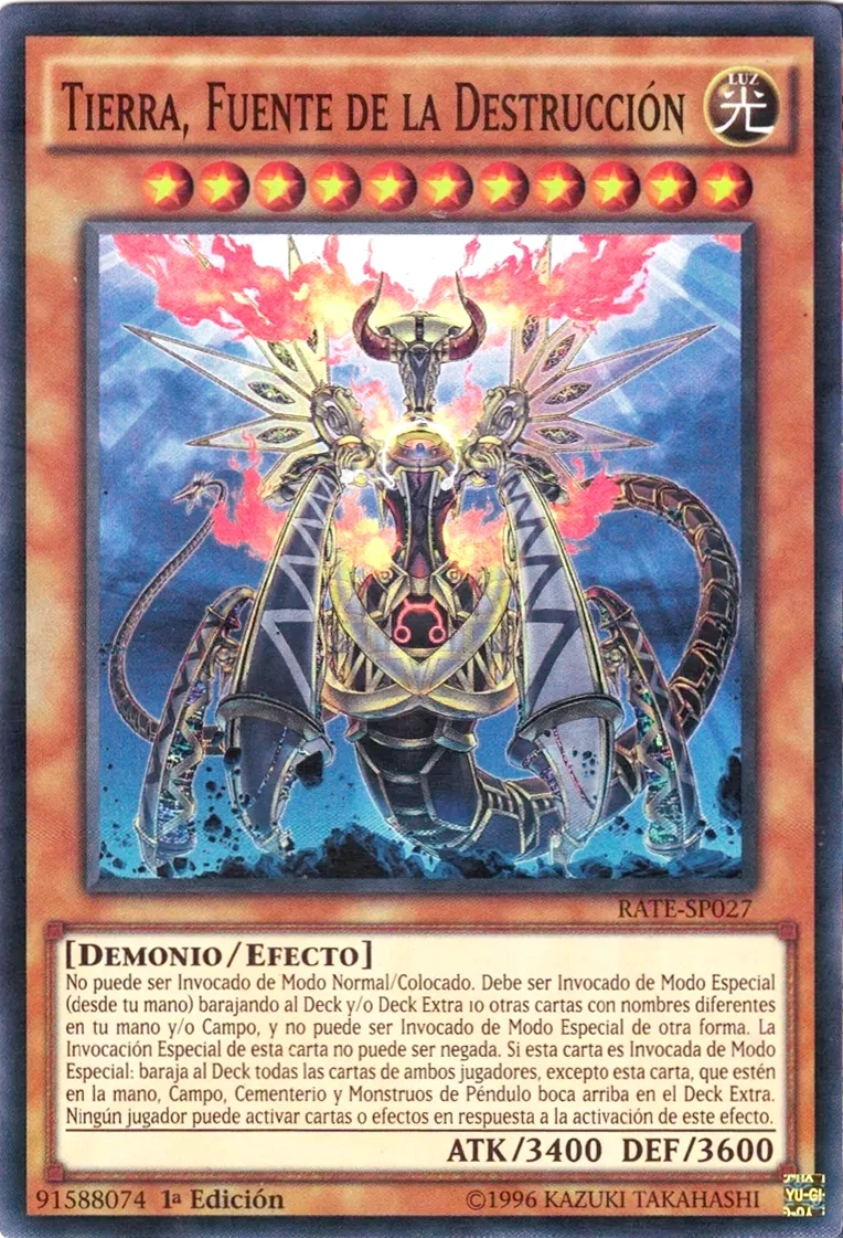 Tierra, Fuente de la Destrucción | Yu-Gi-Oh! Wiki en Español | Fandom