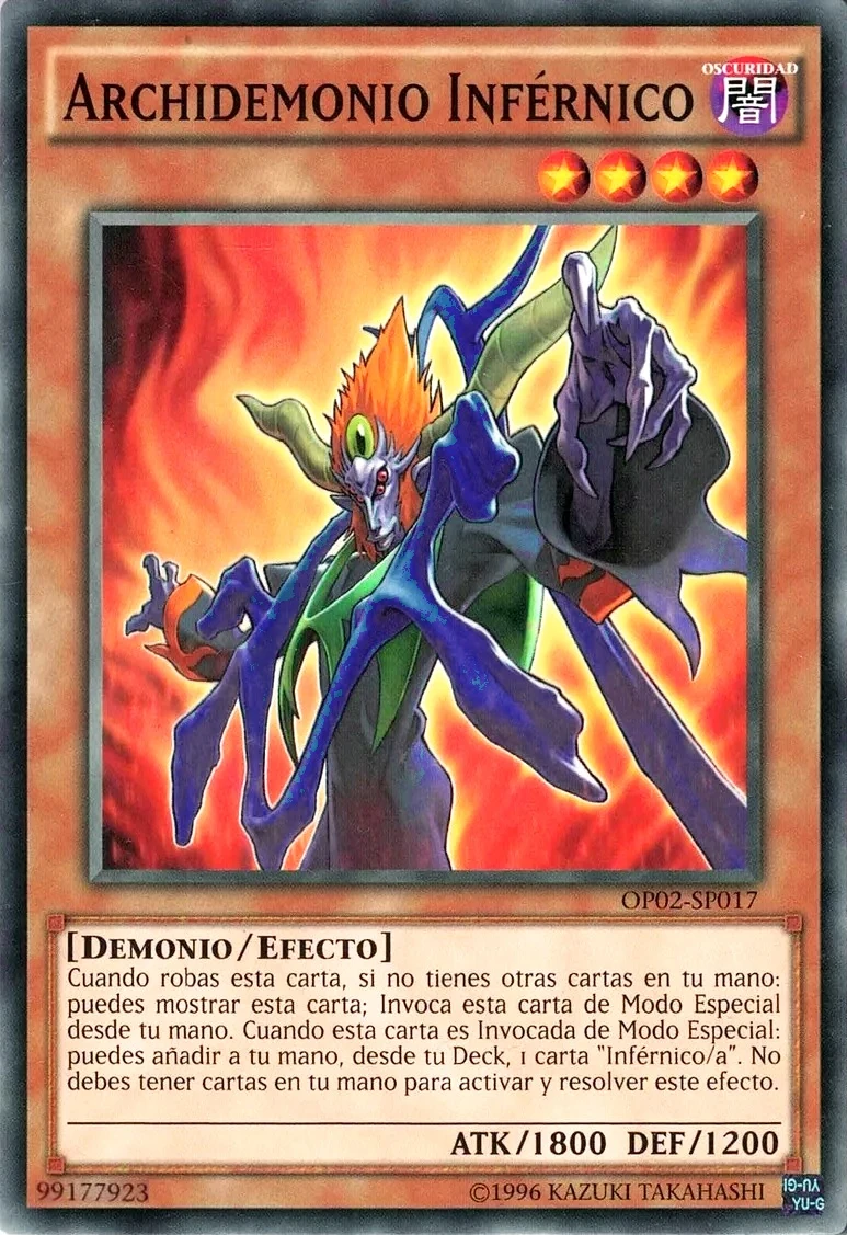 Archidemonio Inférnico | Yu-Gi-Oh! Wiki en Español | FANDOM powered by Wikia